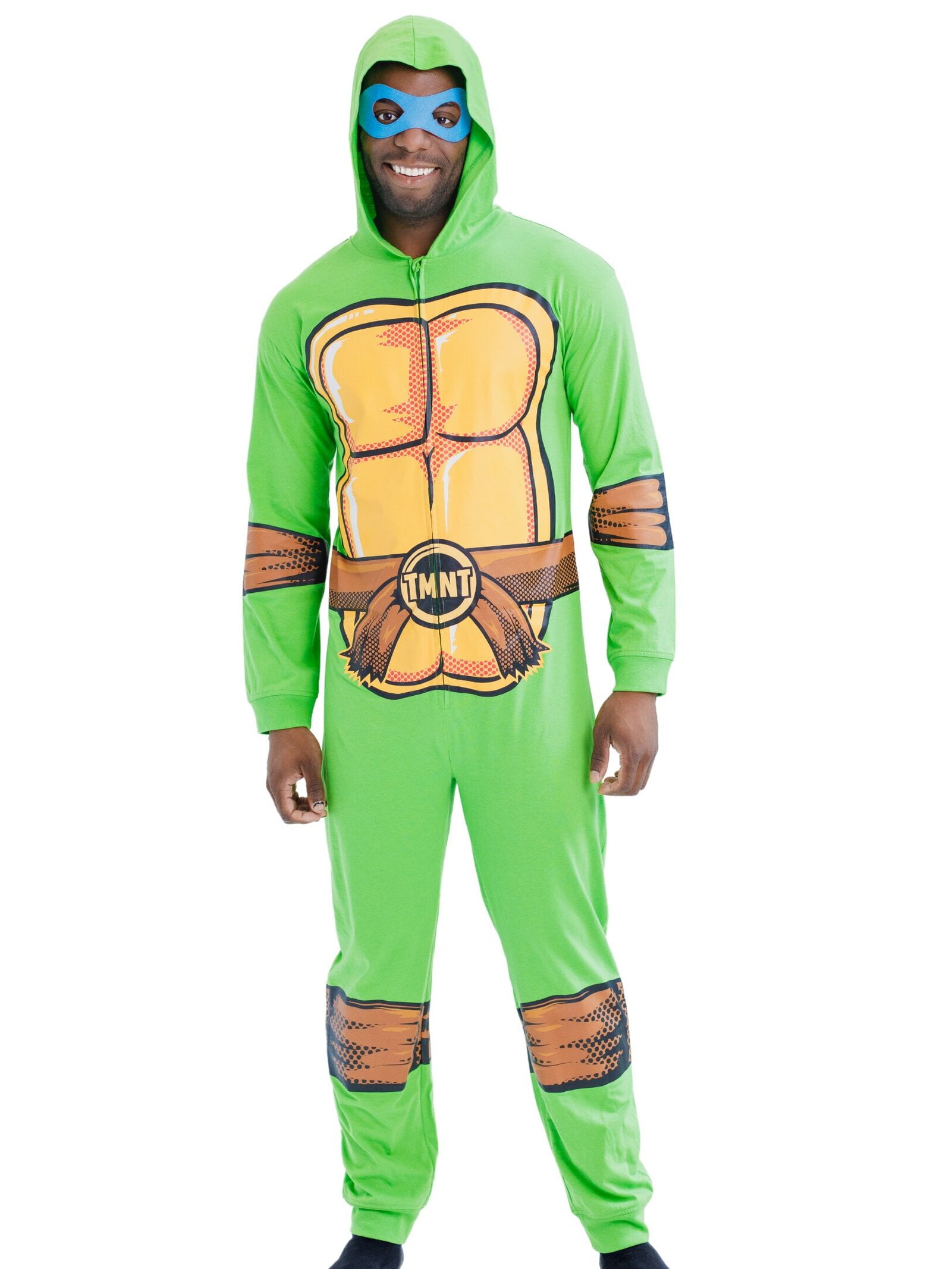 Teenage Mutant Ninja Turtles Donatello Raphael Leonardo Zip Up Costume ...