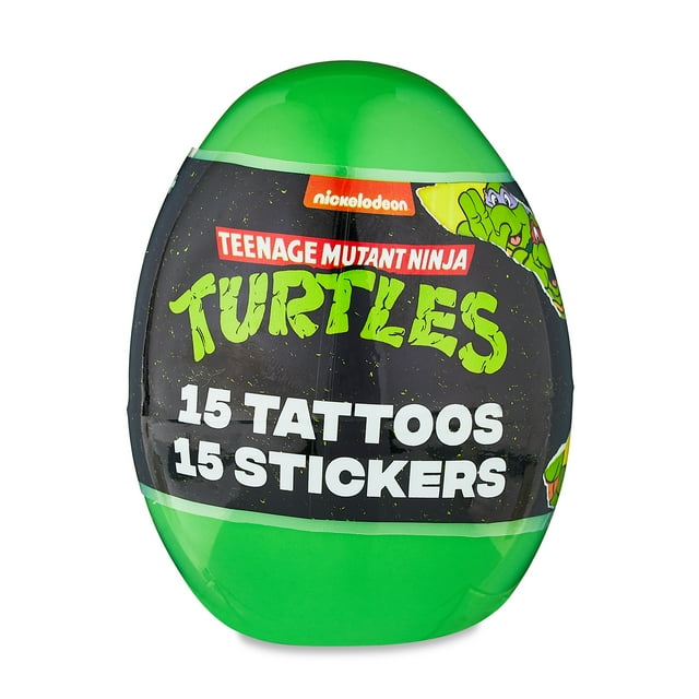 Teenage Mutant Ninja Turtles Easter Egg, Stickers, Tattoos, Egg Hunt ...