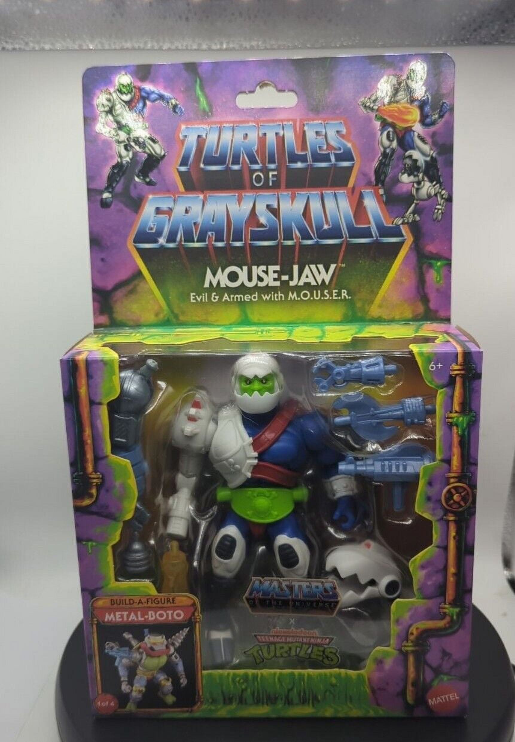 TMNT: Turtles of Grayskull Mouse-Jaw Action Figure with Tag, MOTU ...