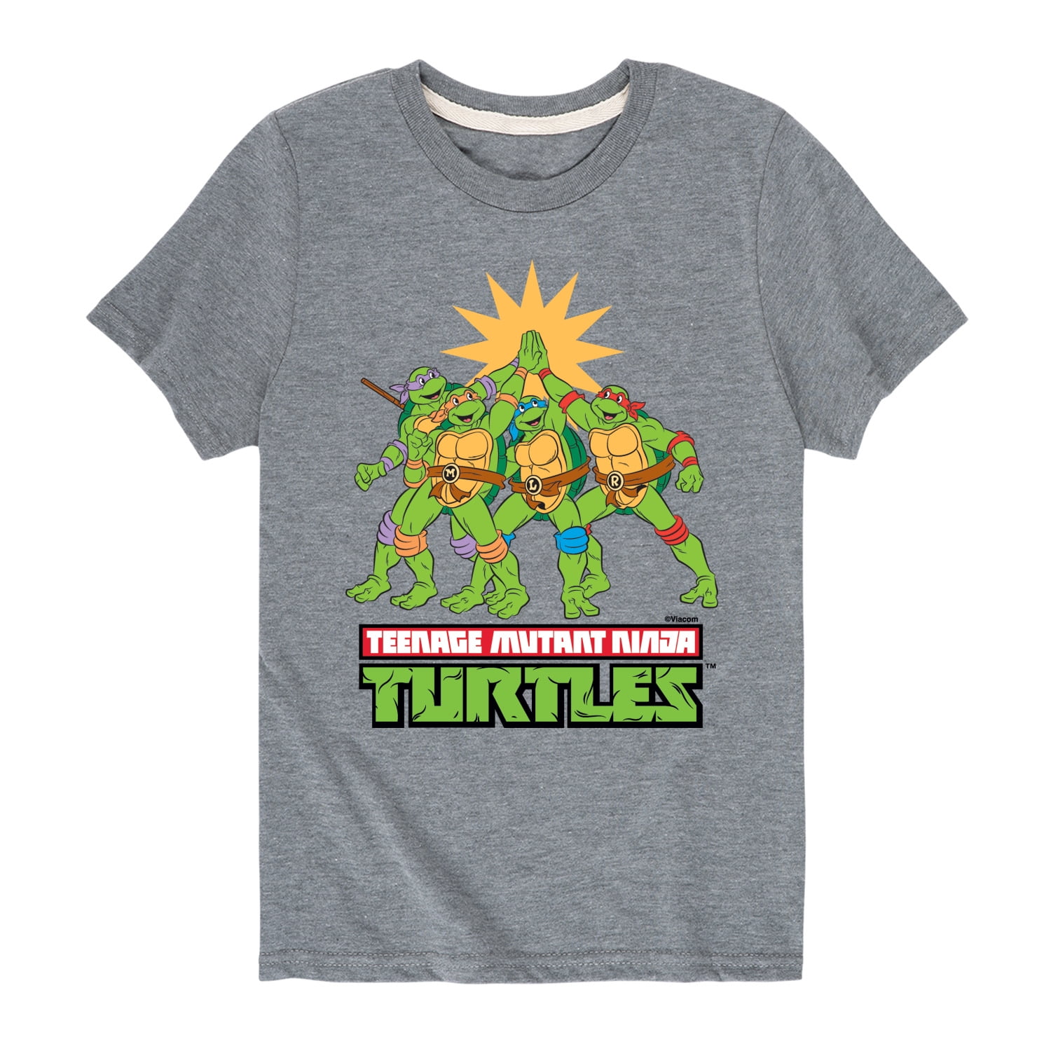 Teenage Mutant Ninja Turtles - High Five - Toddler And Youth Short ...