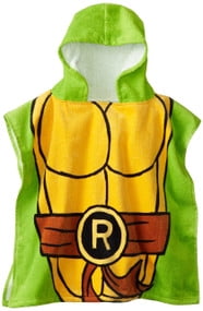 Teenage Mutant Ninja Turtles Hooded Beach Towel Poncho One Size ...