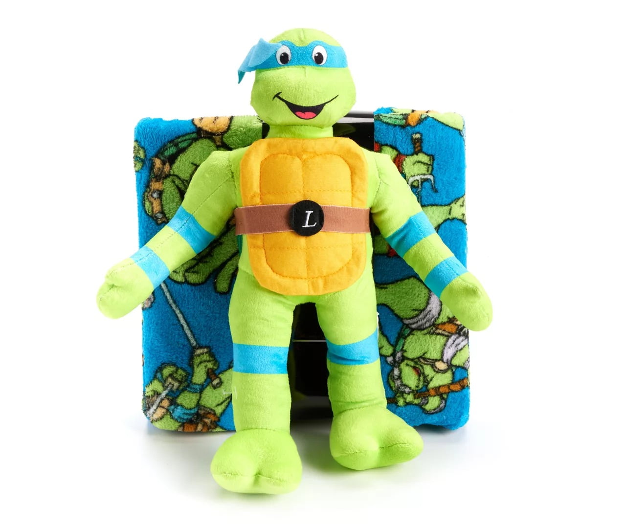 Teenage Mutant Ninja Turtles L:eonardo Plush and Blanket Throw Set, 40 ...