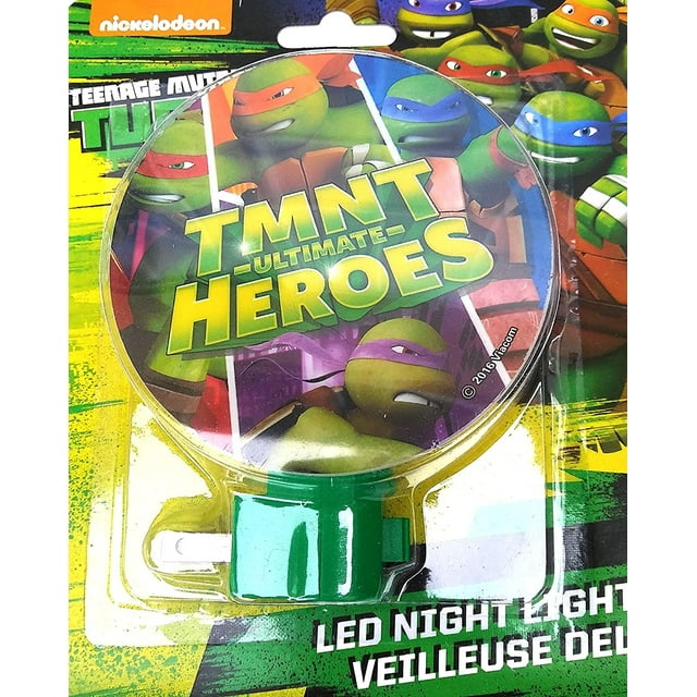 Disney Teenage Mutant Ninja Turtles LED Night Light - TMNT Ultimate ...