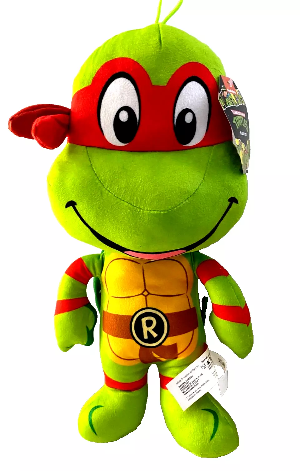 Teenage Mutant Ninja Turtles Large 14 inch Nickelodeon Raphael Plush ...