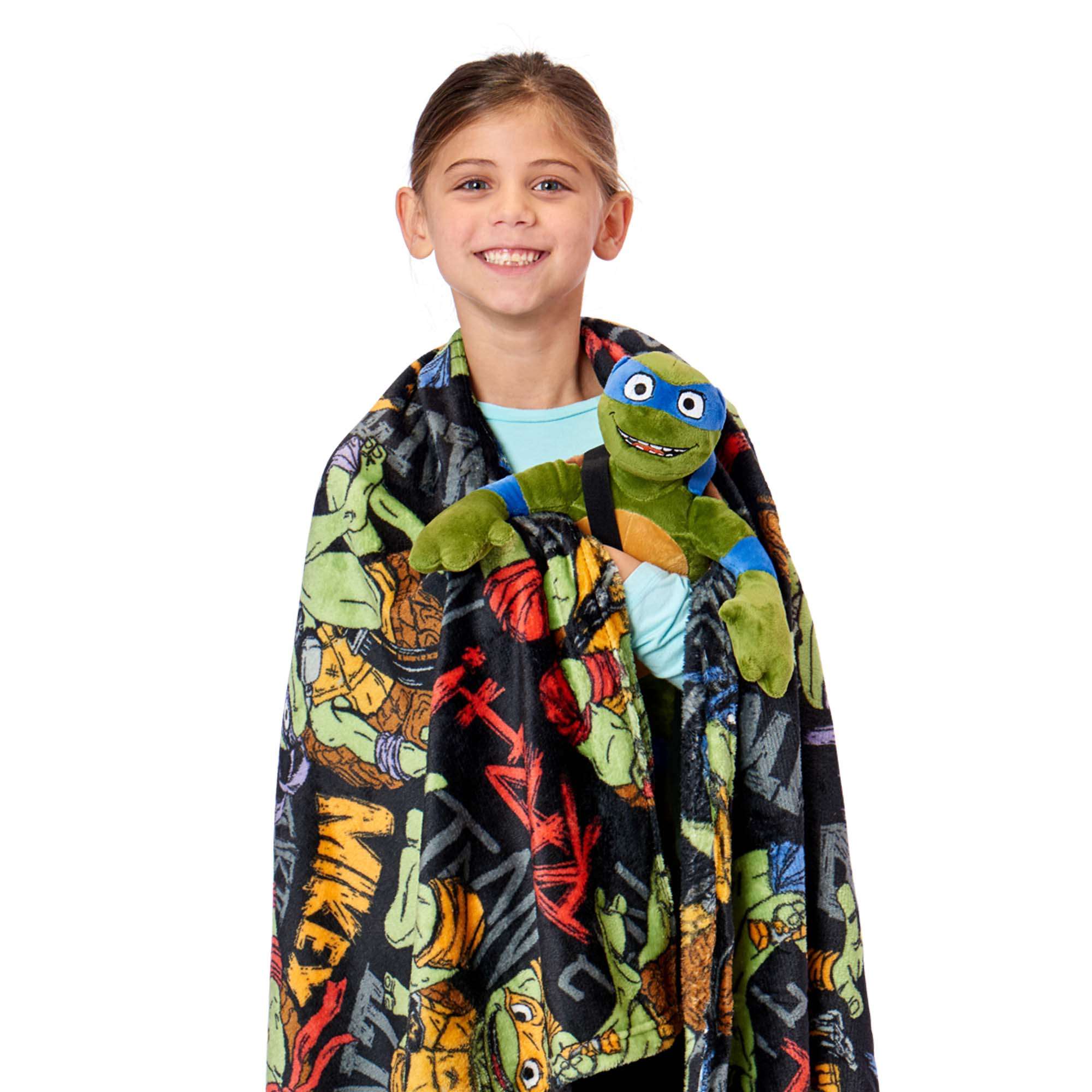 Nickelodeon Teenage Mutant Ninja Turtles Totally Epic 46" x 60" Micro ...