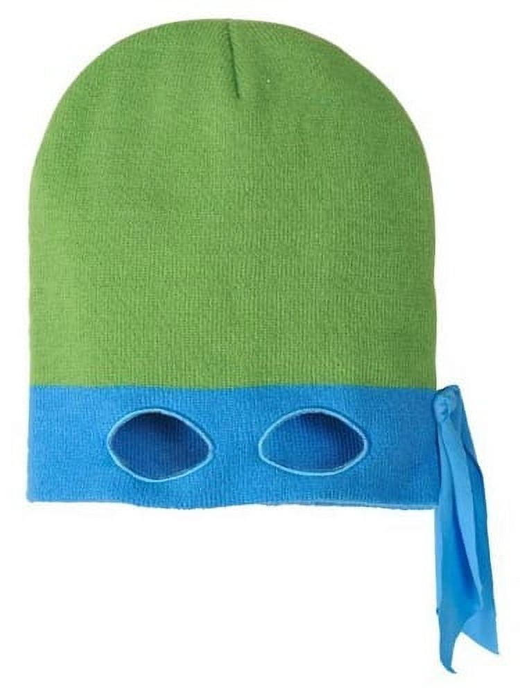 Teenage Mutant Ninja Turtles Leonardo Beanie Hat One Size Ages 8 ...