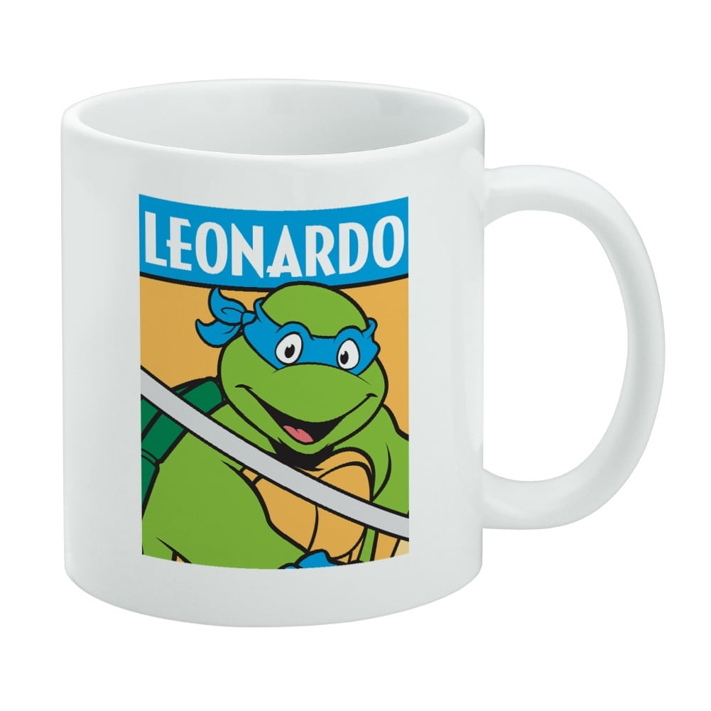 Teenage Mutant Ninja Turtles Leonardo Ceramic Coffee Mug, Novelty Gift ...