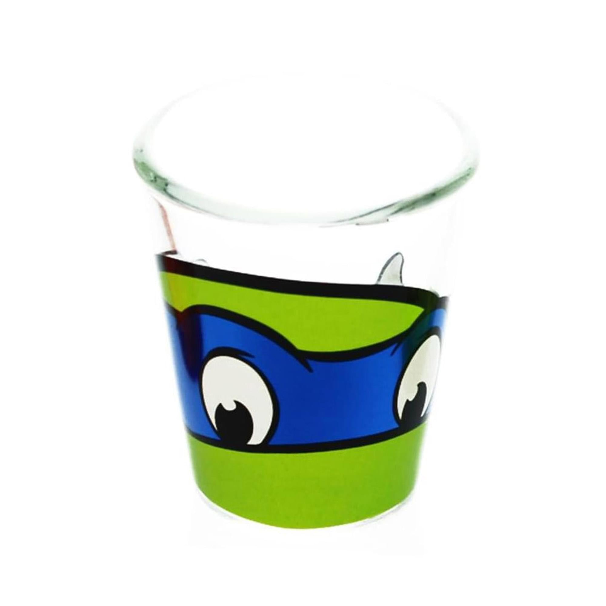 Teenage Mutant Ninja Turtles Leonardo Clear Shot Glass - Walmart.com