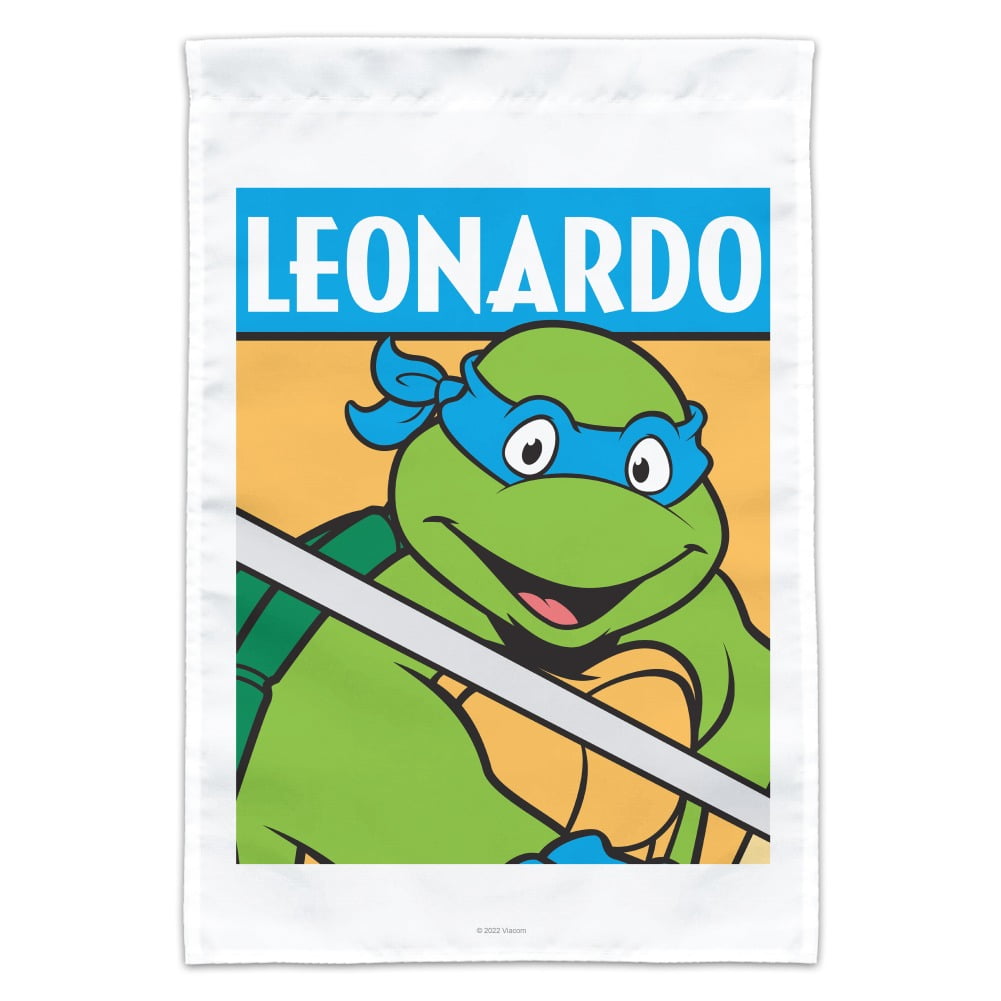 Teenage Mutant Ninja Turtles Leonardo Garden Yard Flag - Walmart ...