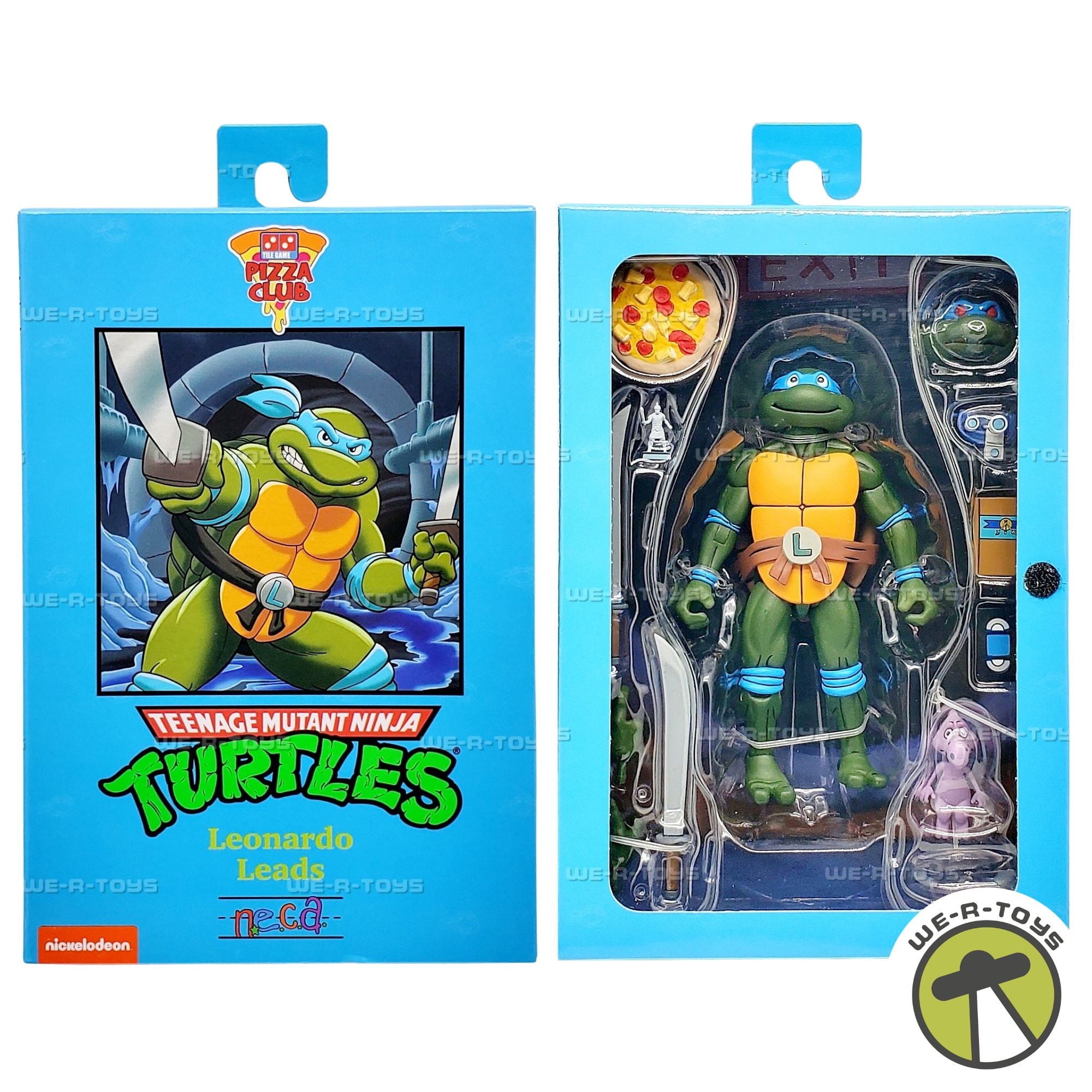 Teenage Mutant Ninja Turtles Leonardo Leads Action Figure 2023 NECA ...