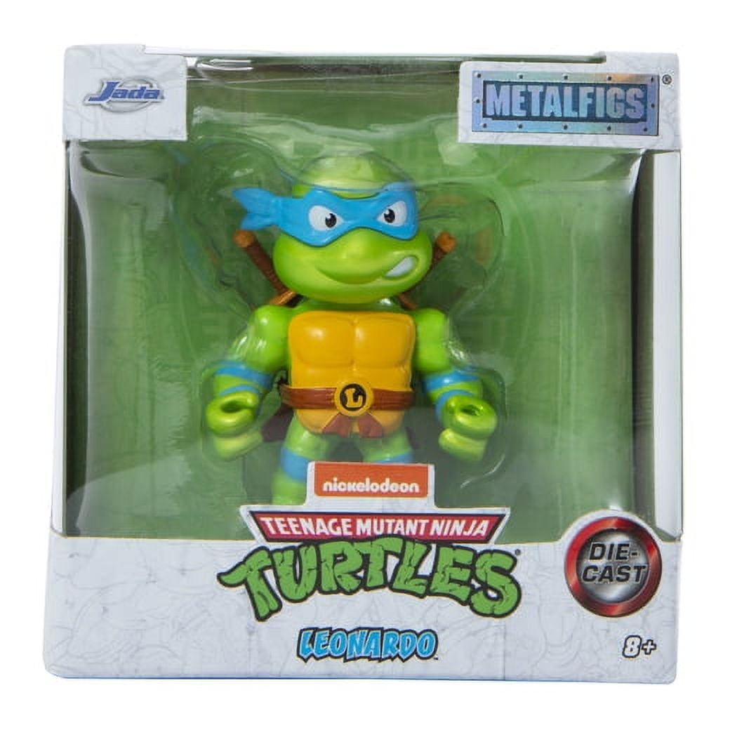Teenage Mutant Ninja Turtles Leonardo Metalfigs Diecast Collectible ...