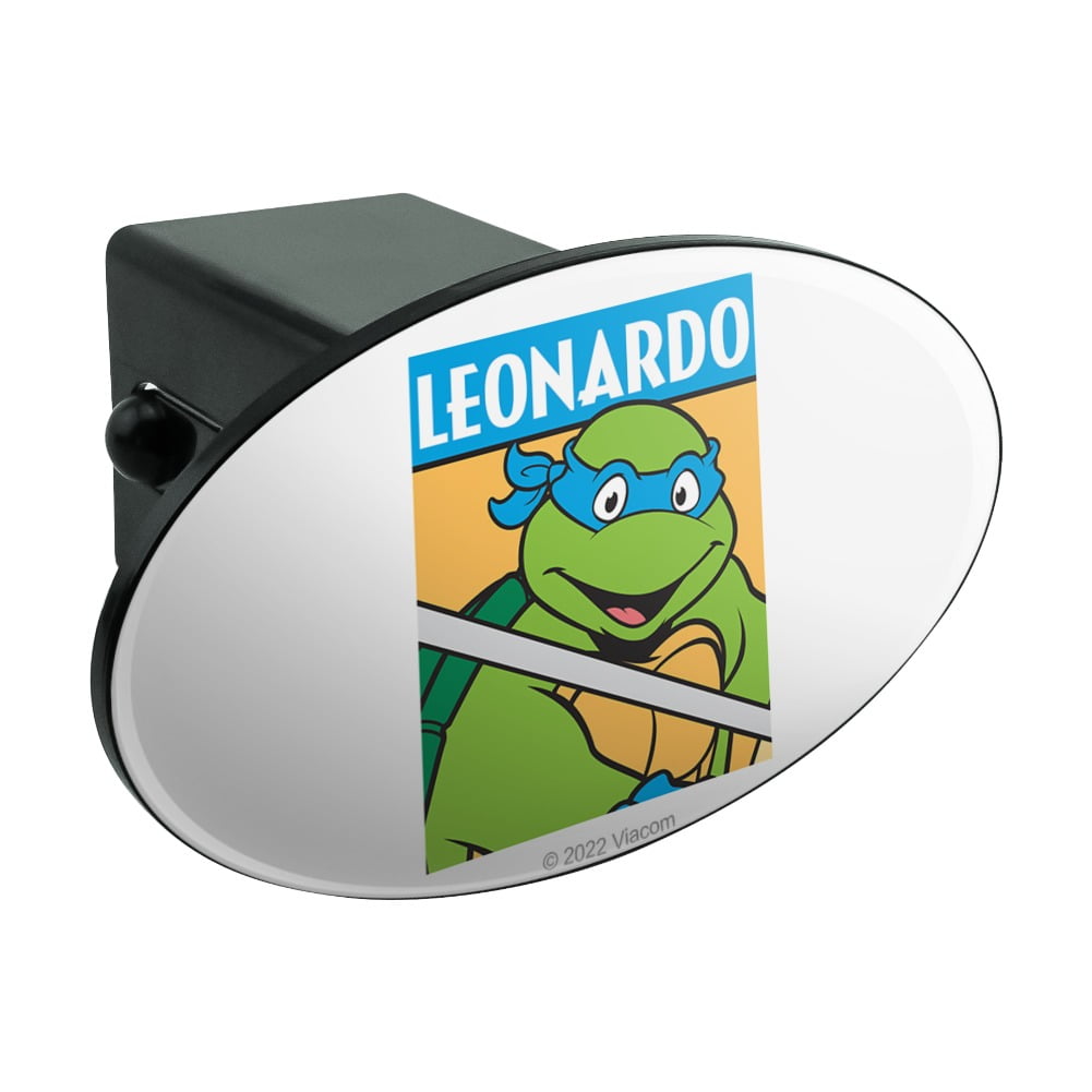 Teenage Mutant Ninja Turtles Leonardo Oval Tow Trailer Hitch Cover Plug ...