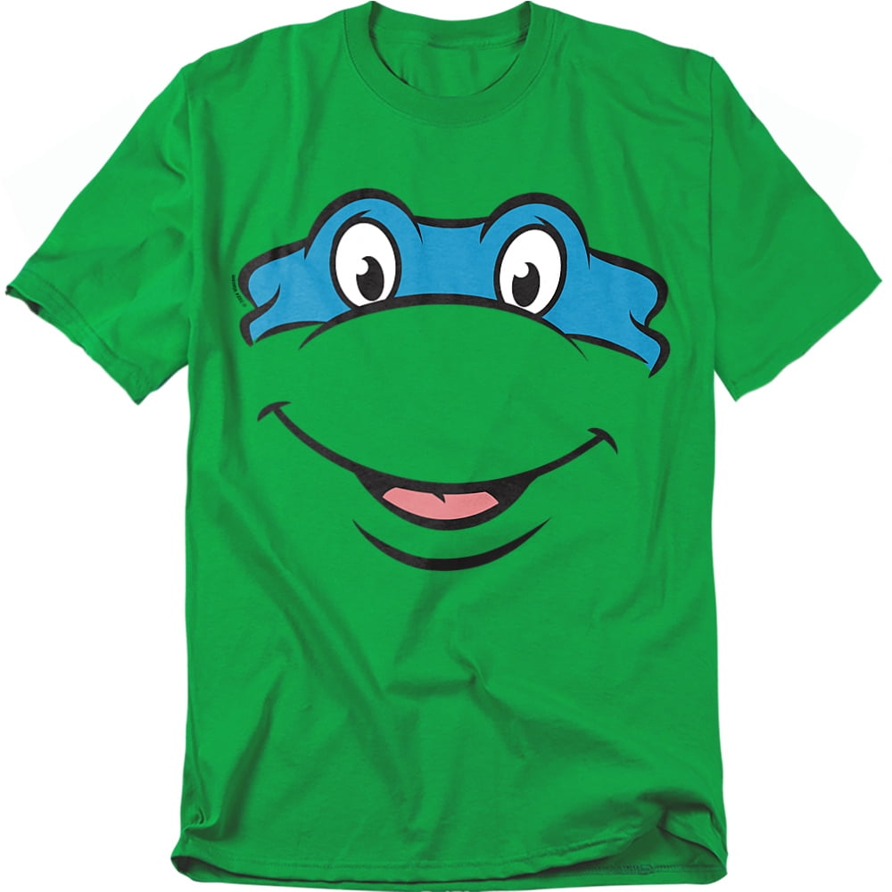 Teenage Mutant Ninja Turtles T-Shirt Leonardo Smile Unisex Graphic Tee ...
