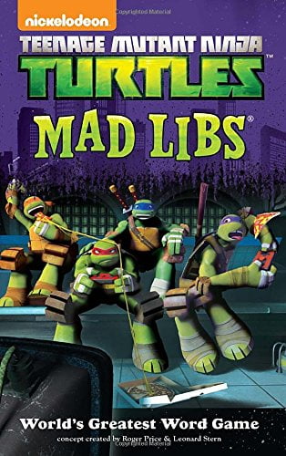 Pre-Owned Teenage Mutant Ninja Turtles Mad Libs - Walmart.com