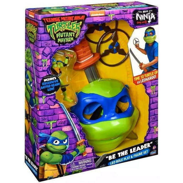 Teenage Mutant Ninja Turtles Making of a Ninja Be the Leader Role Play ...