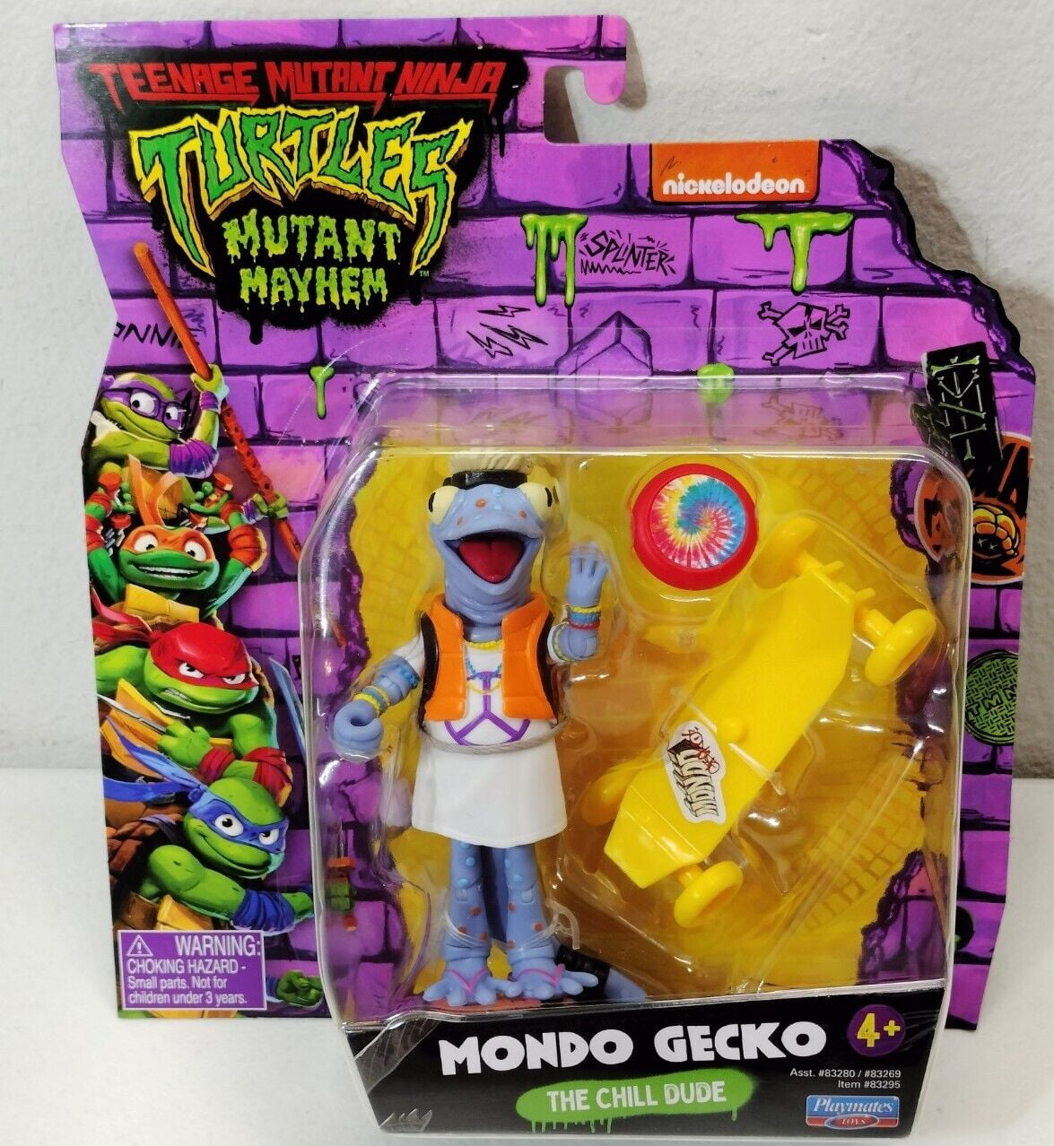 Teenage Mutant Ninja Turtles (TMNT) Mondo Gecko Action Figurine Toy ...