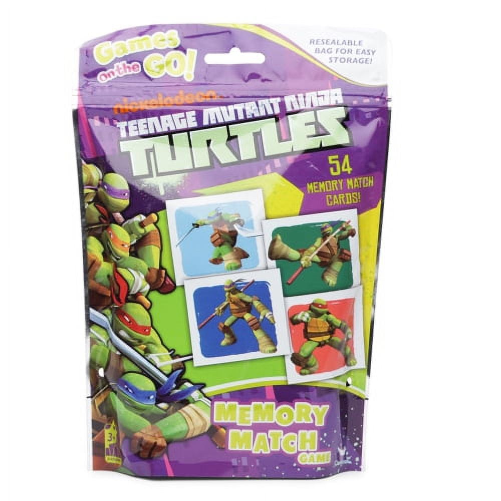 Teenage Mutant Ninja Turtles Board Memory Game for Little Kids (1ct ...