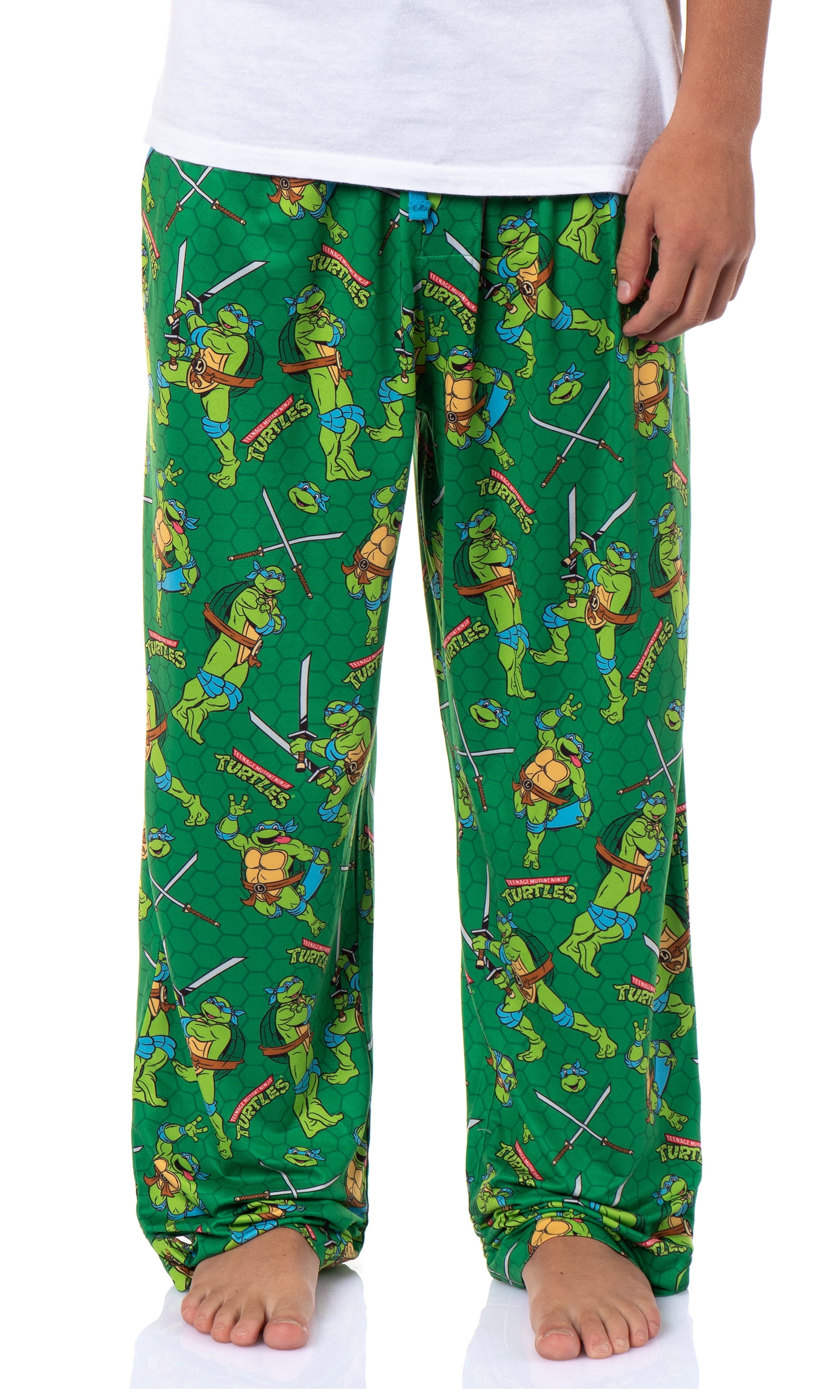 Teenage Mutant Ninja Turtles Men's Tossed Print Sleep Pajama Pants For ...