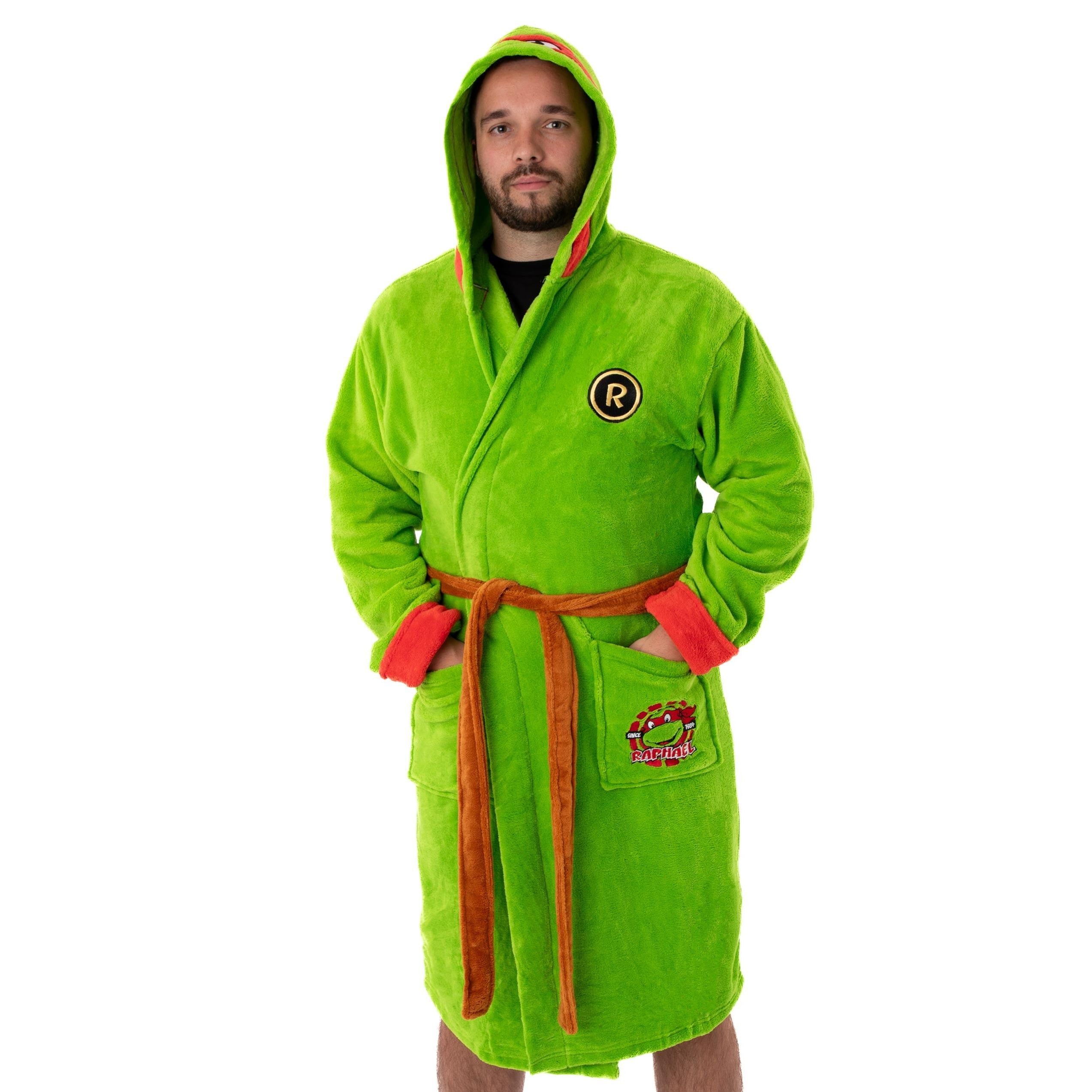 Teenage Mutant Ninja Turtles Mens Raphael Robe - Walmart.com