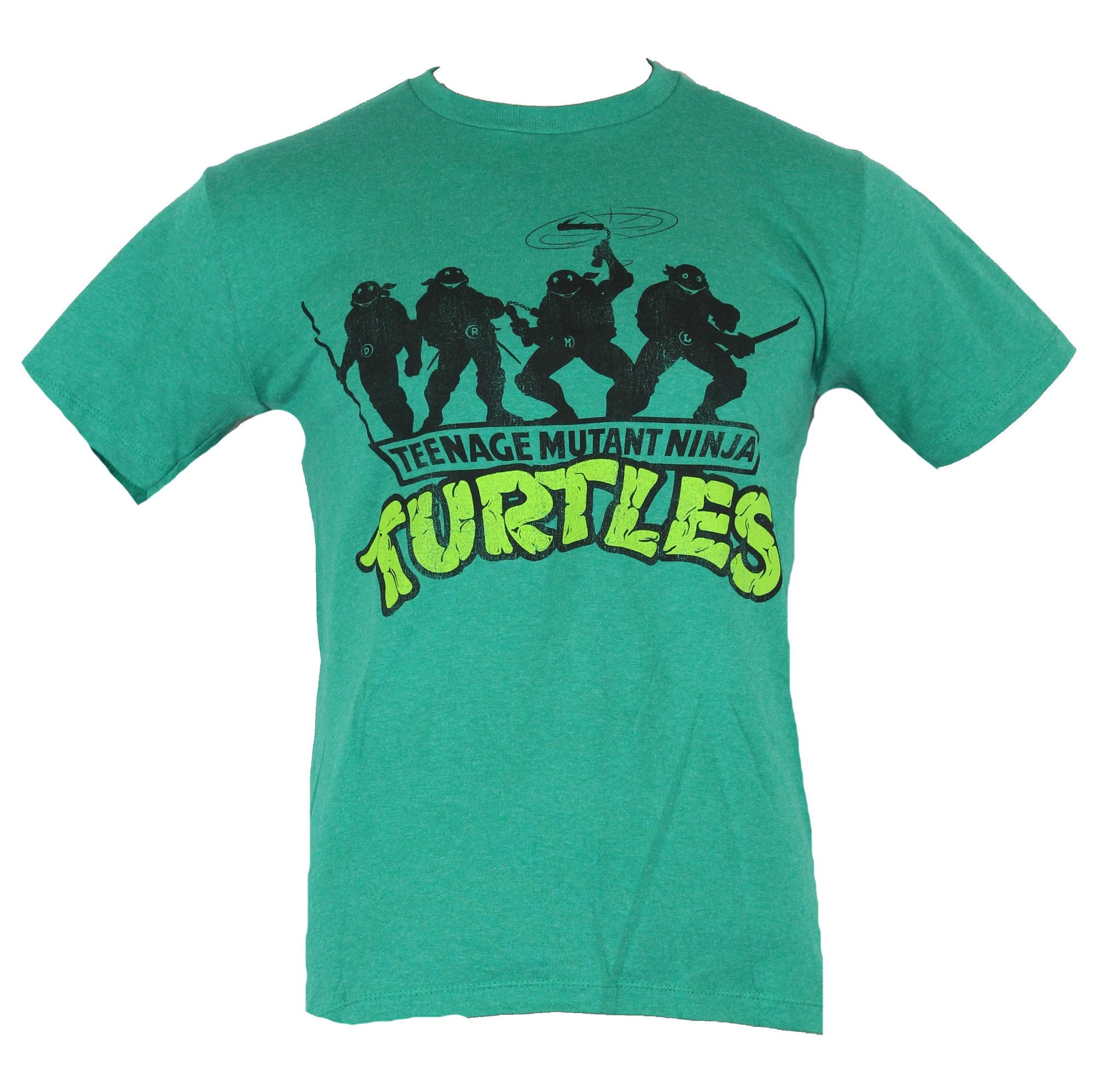 Teenage Mutant Ninja Turtles Mens T-Shirt - TMNT Smiling Group ...