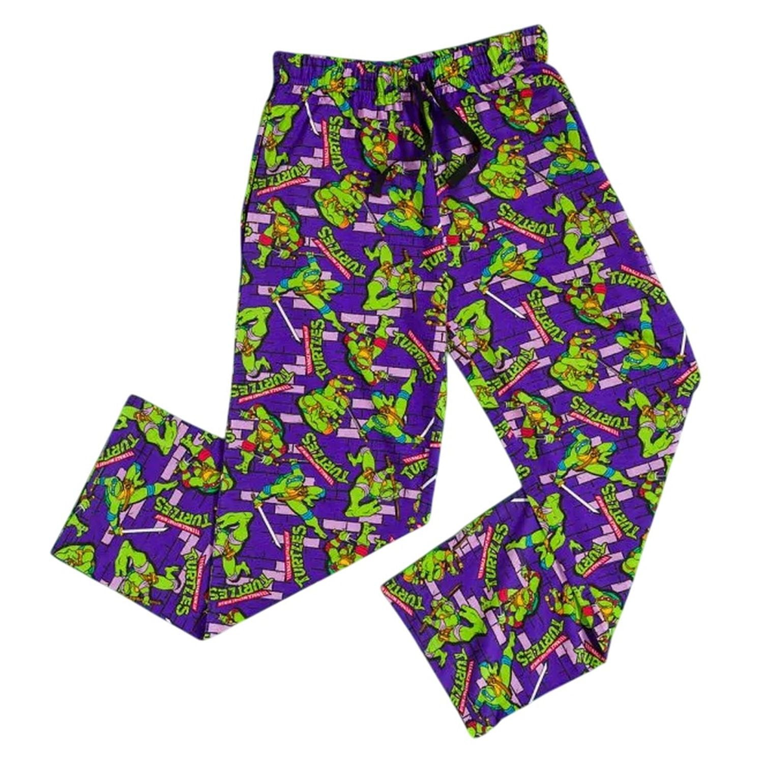 Teenage Mutant Ninja Turtles Mens Wall Lounge Pants - Walmart.com