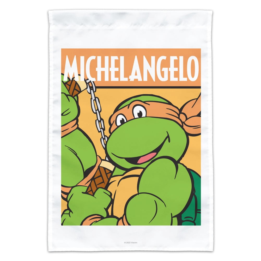 Teenage Mutant Ninja Turtles Michelangelo Garden Yard Flag - Walmart.com