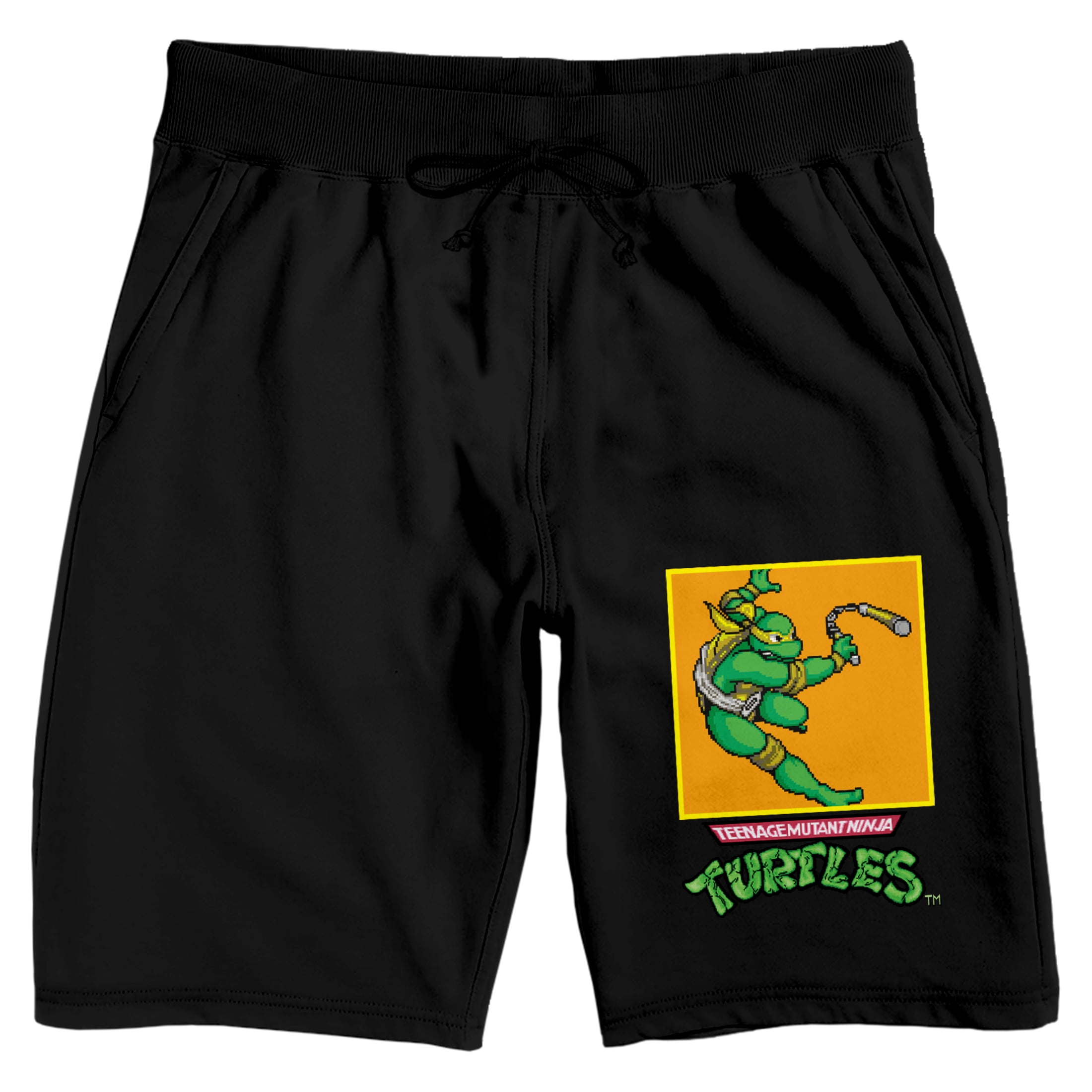 Teenage Mutant Ninja Turtles Michelangelo Men's Black Sleep Pajama ...