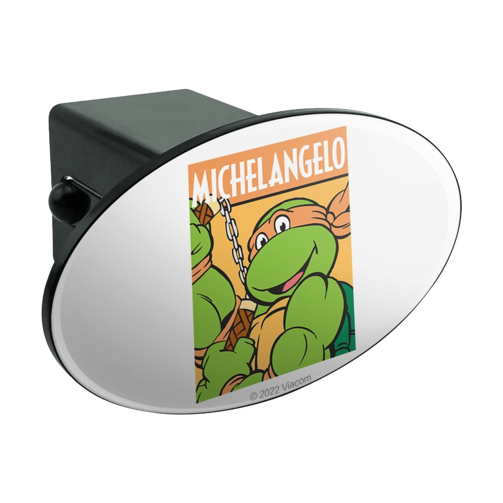 Teenage Mutant Ninja Turtles Michelangelo Oval Tow Trailer Hitch Cover ...