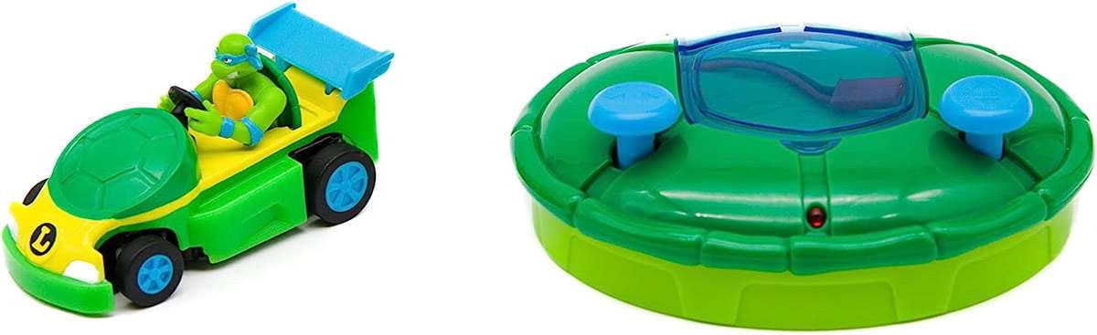 Walmart TMNT Leonardo Remote Control RC Toy Car - Micro Shell Racers ...