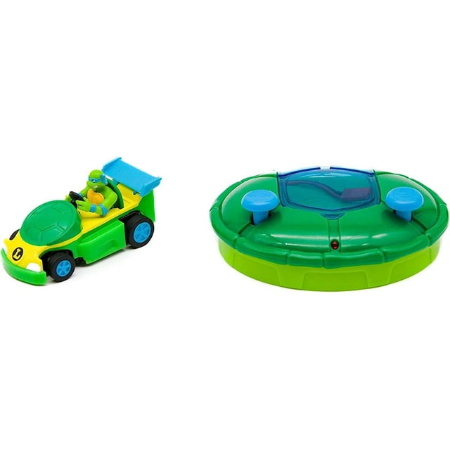 Walmart TMNT Leonardo Remote Control RC Toy Car - Micro Shell Racers Vehicle - Walmart.com