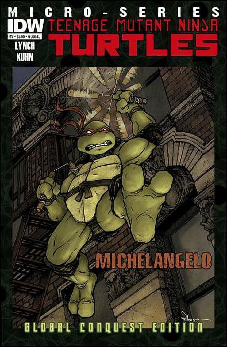 Teenage Mutant Ninja Turtles Microseries #2C VF ; IDW Comic Book ...