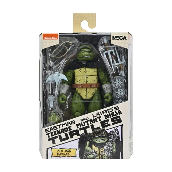Teenage Mutant Ninja Turtles (Mirage Comics) 7" Old Man Raphael Action ...
