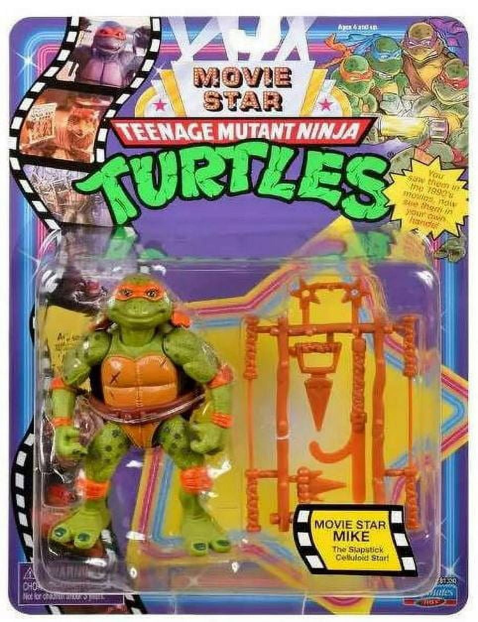 Teenage Mutant Ninja Turtles Movie Star Mikey Action Figure Walmart