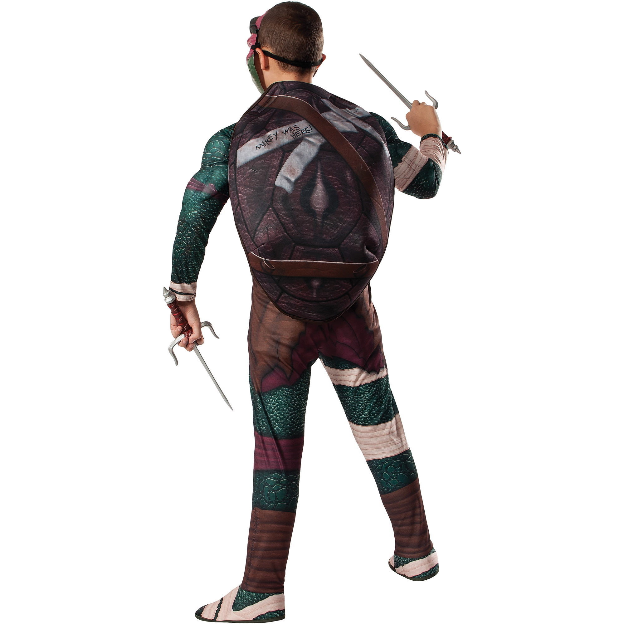Kids TMNT Raphael Muscle Halloween Costume - Teenage Mutant Ninja ...