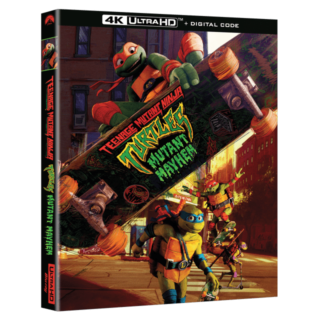 Teenage Mutant Ninja Turtles: Mutant Mayhem (4K Ultra HD + Digital Copy ...