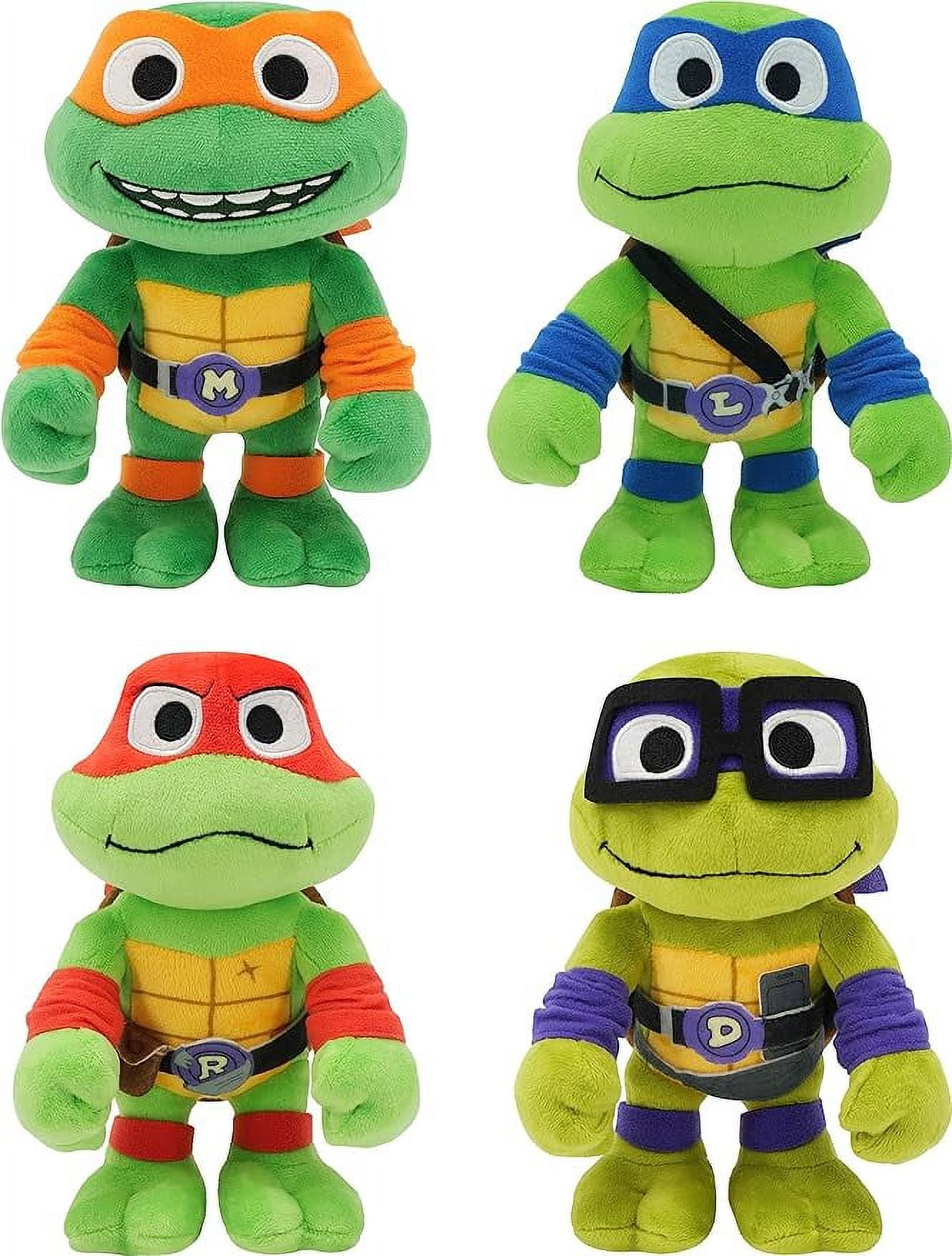 Teenage Mutant Ninja Turtles: Mutant Mayhem - 8" Plush Toys (4 Pack ...