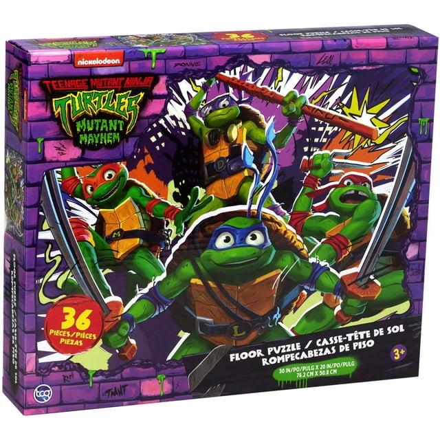Teenage Mutant Ninja Turtles Mutant Mayhem Floor Puzzle (36 Pieces ...