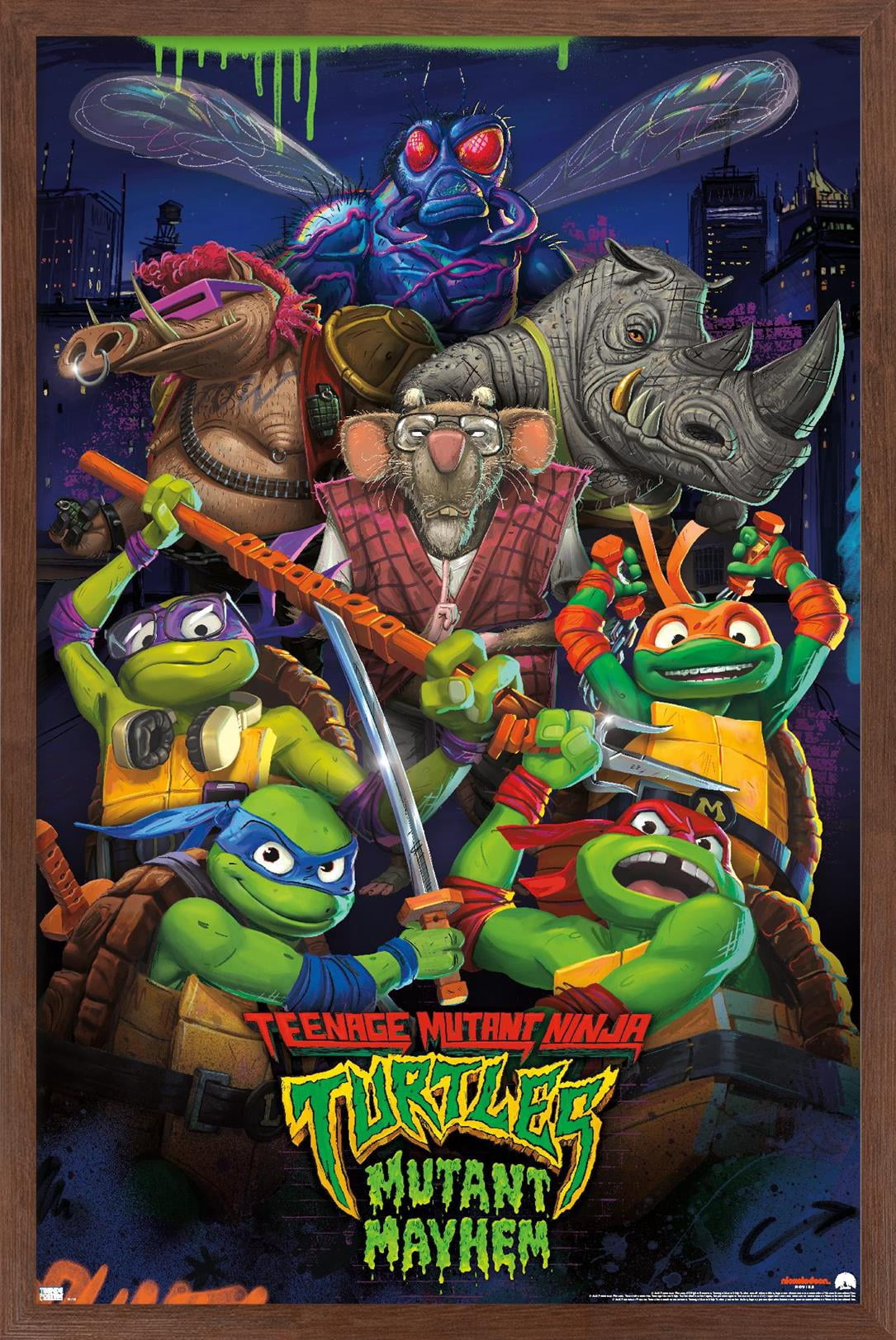 Teenage Mutant Ninja Turtles Original Movie Poster