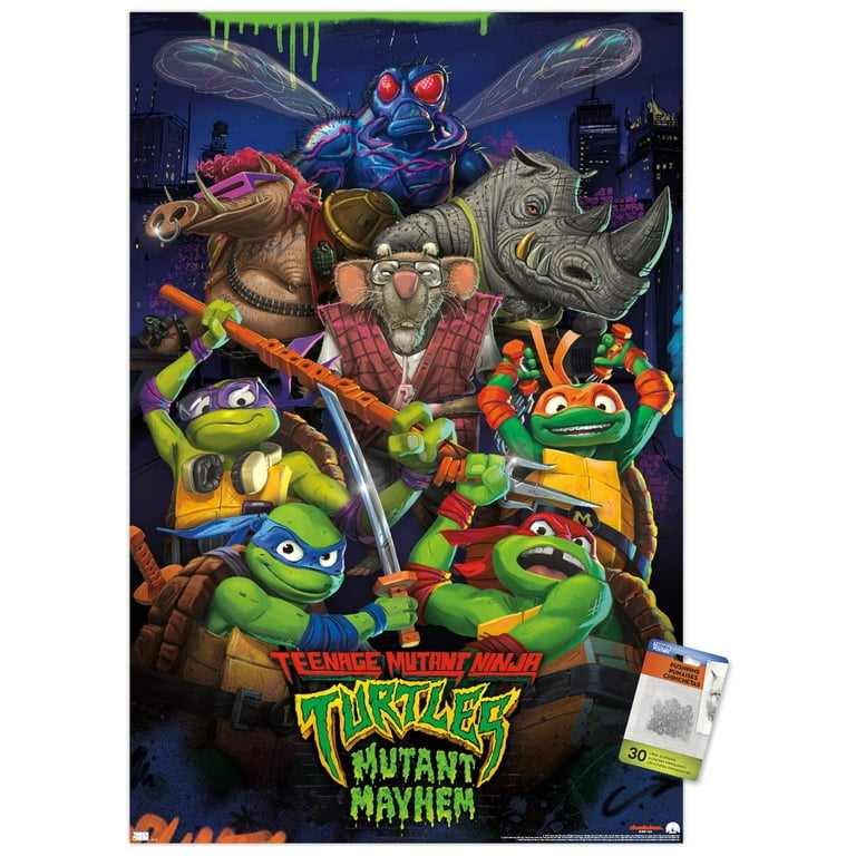 Ninja Turtles Group Art Teenage Mutant Ninja Turtles Leonardo,