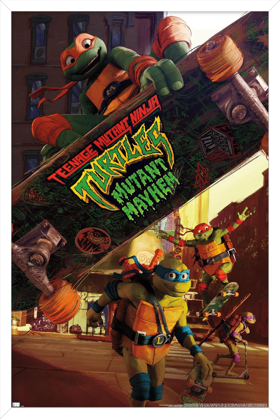 Teenage Mutant Ninja Turtles: Mutant Mayhem - One Sheet Wall Poster, 22 ...