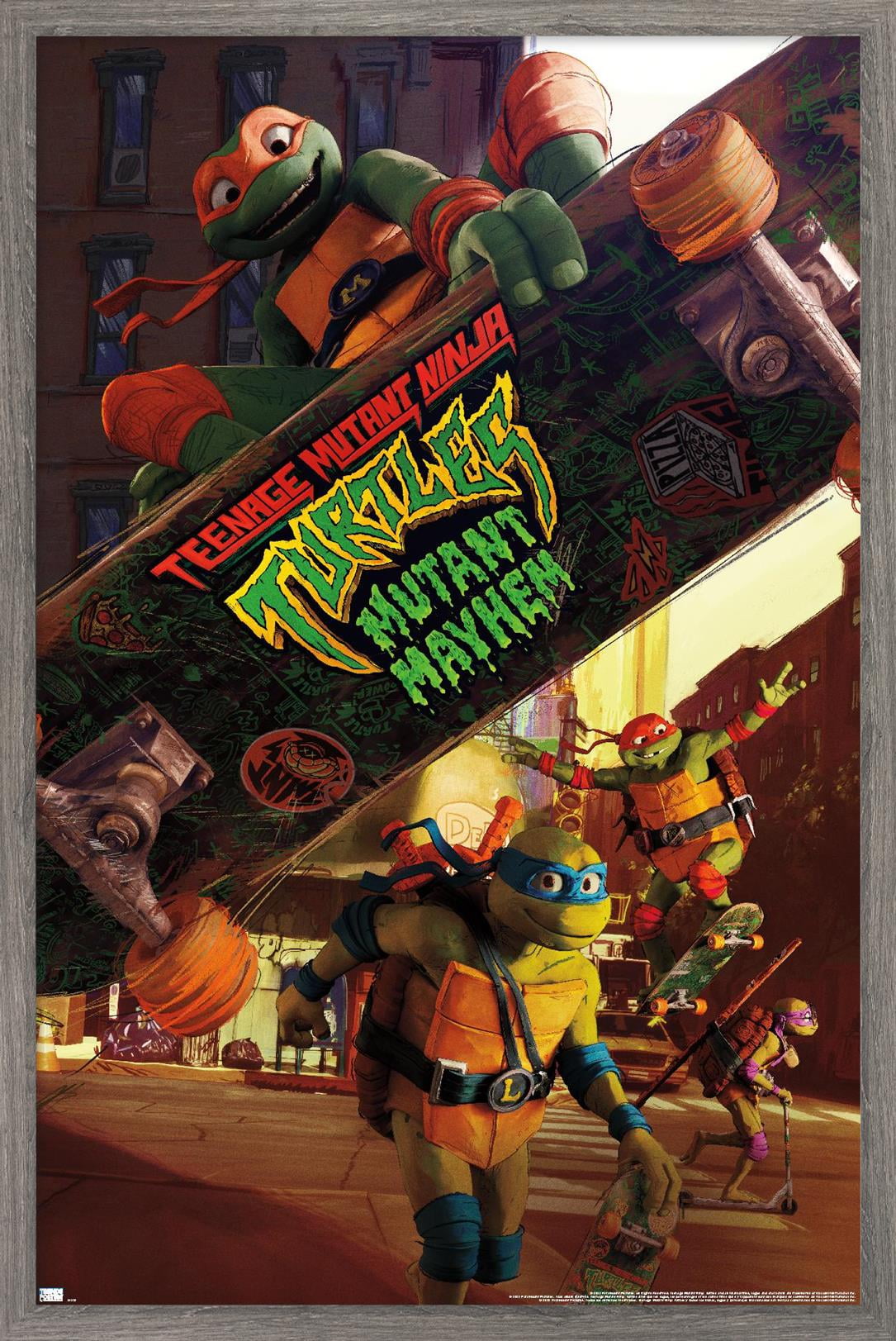 Teenage Mutant Ninja Turtles: Mutant Mayhem - One Sheet Wall Poster, 22 ...