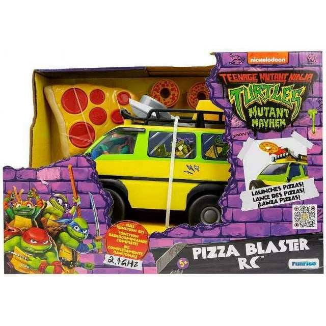 Teenage Mutant Ninja Turtles Remote Control Toy: Mutant Mayhem Pizza ...