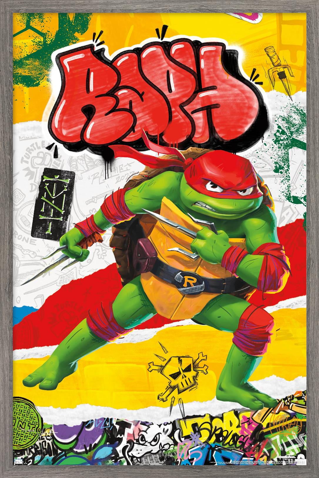 Teenage Mutant Ninja Turtles: Mutant Mayhem - Raphael Wall Poster, 14. ...