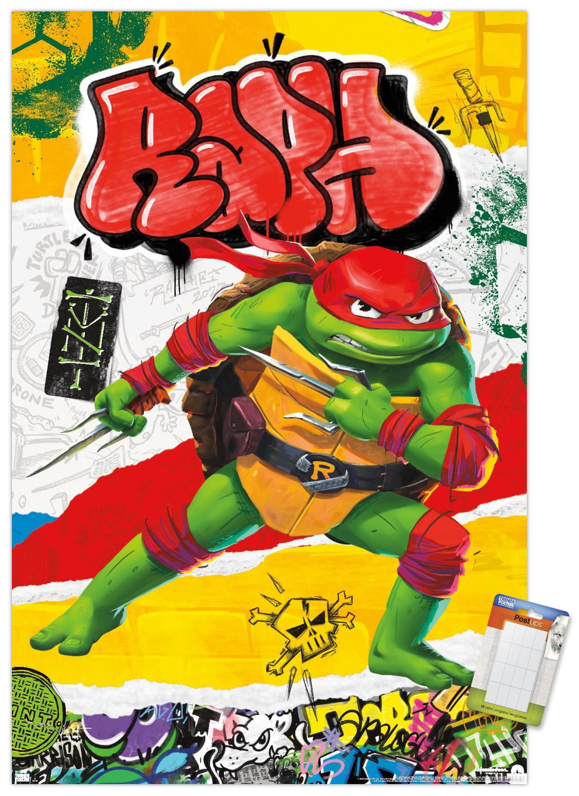 Teenage Mutant Ninja Turtles: Mutant Mayhem - Raphael - Walmart.com