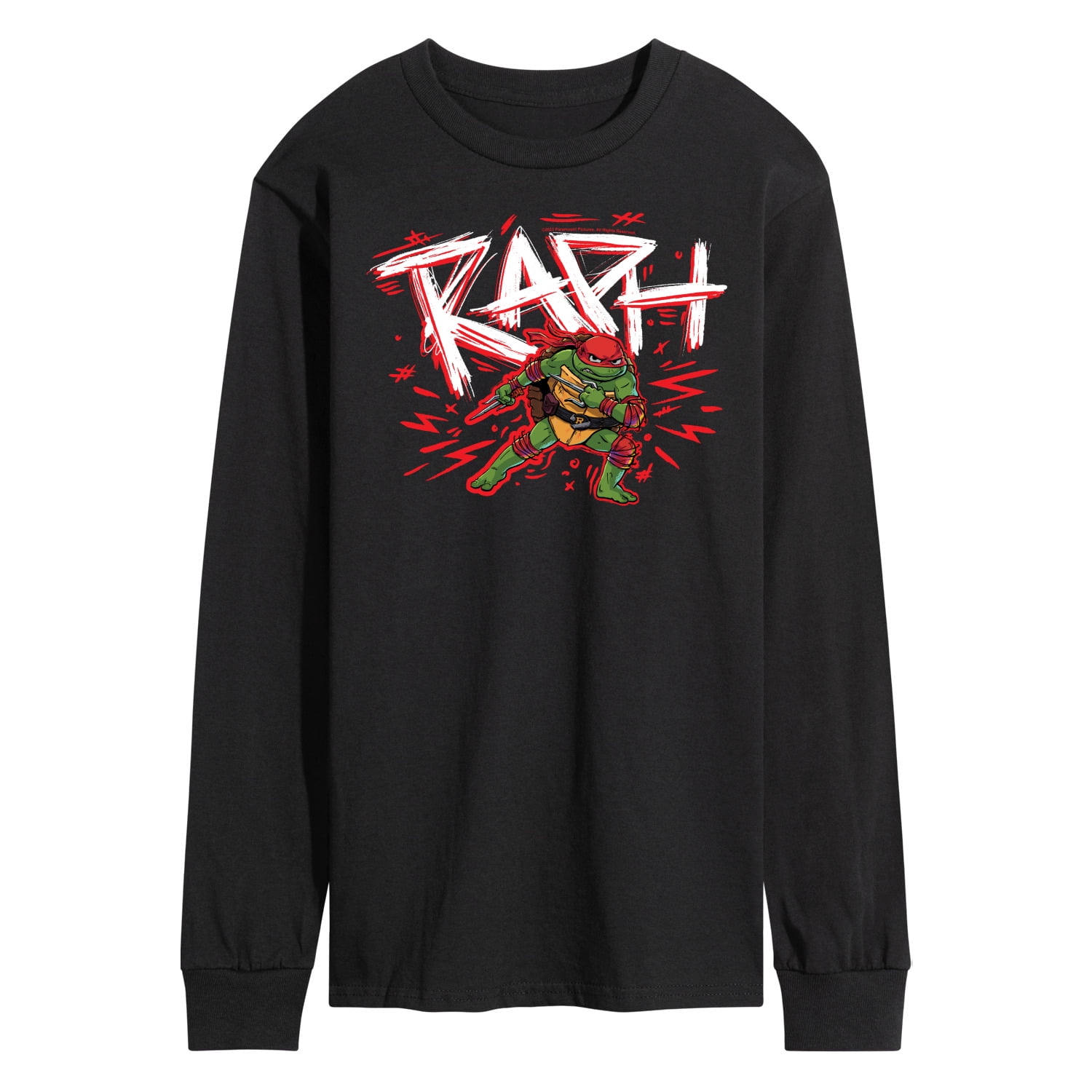 Teenage Mutant Ninja Turtles Mutant Mayhem - Sketch Raph - Men's Long ...