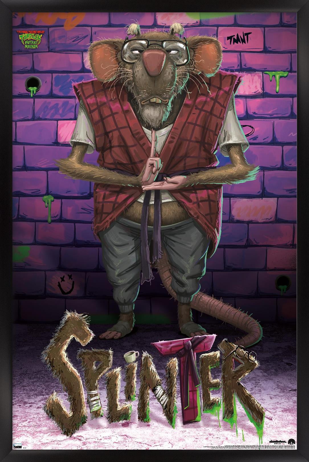 Teenage Mutant Ninja Turtles: Mutant Mayhem - Splinter Wall Poster, 14. ...