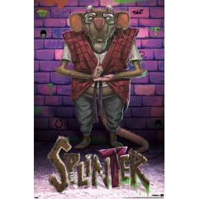 Trends International Teenage Mutant Ninja Turtles 2 Splinter Wall ...