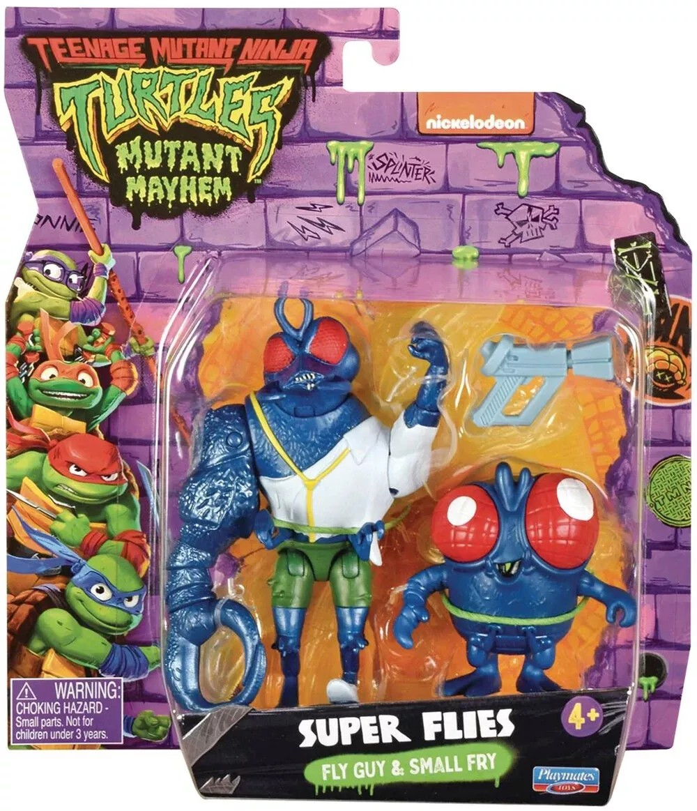 Teenage Mutant Ninja Turtles Mutant Mayhem Super Flies Fly Guy & Small ...