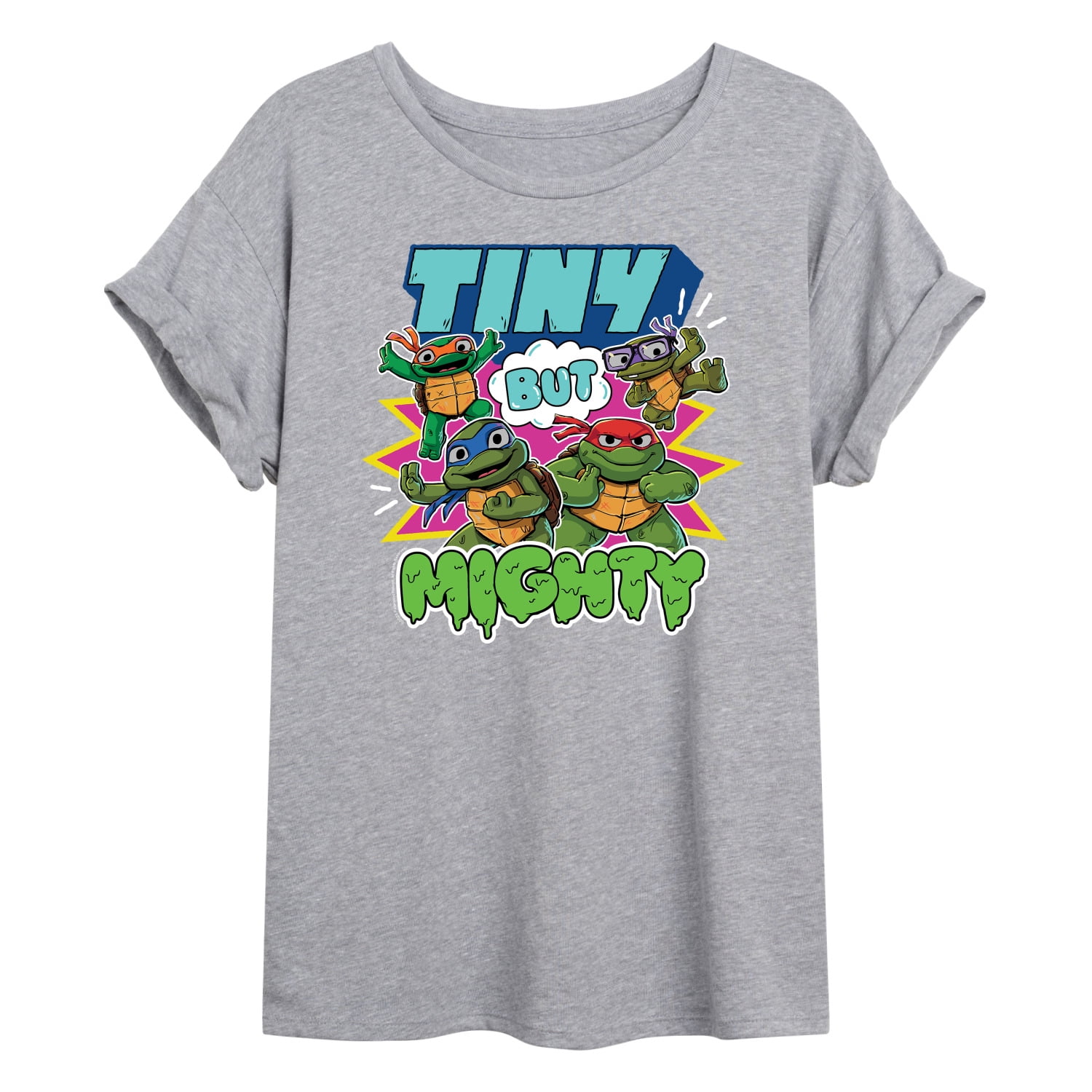 Teenage Mutant Ninja Turtles Mutant Mayhem - Tiny But Mighty - Juniors ...