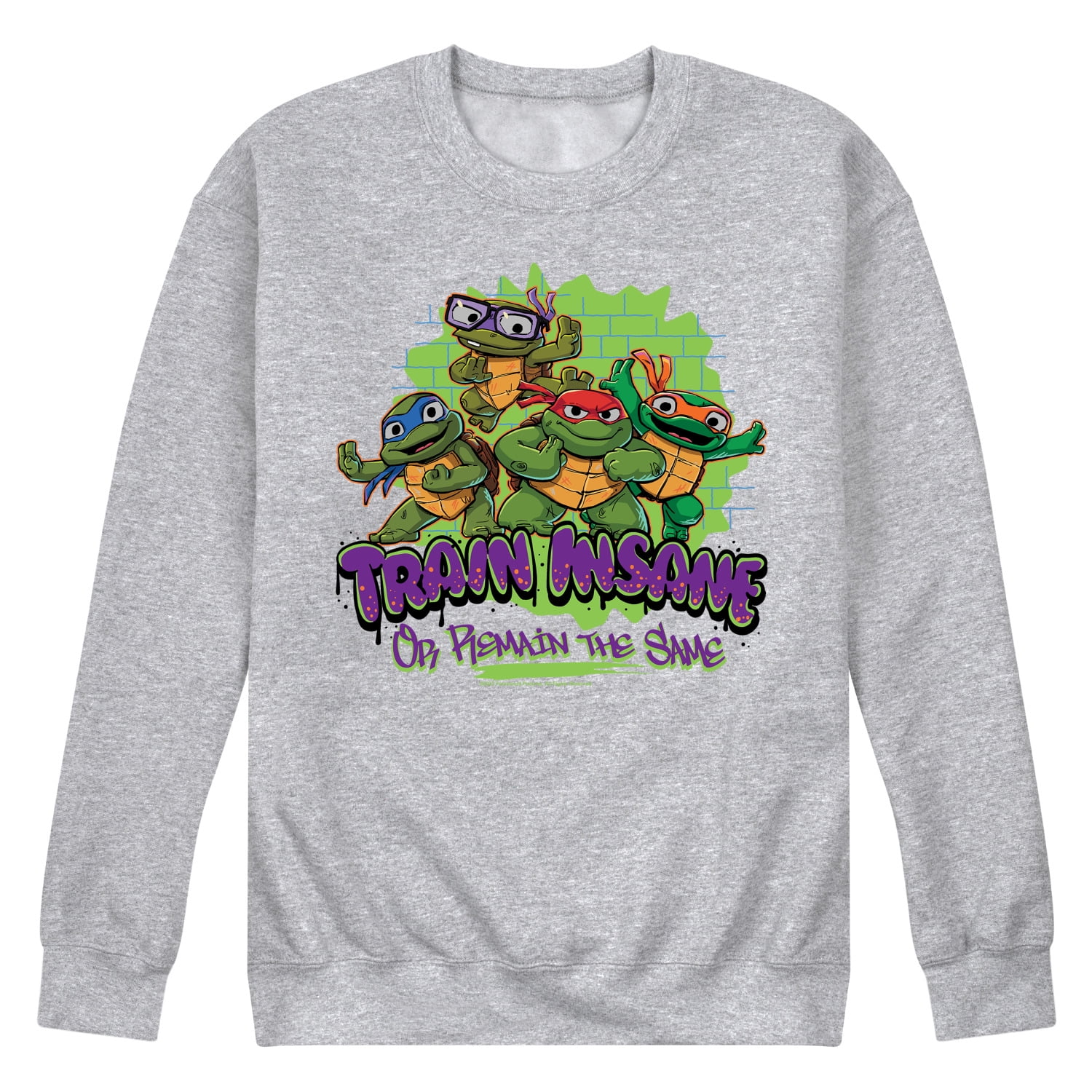 Teenage Mutant Ninja Turtles Mutant Mayhem - Train Insane - Men's Crew ...